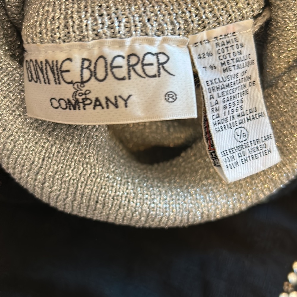 Vintage Bonnie Boerer Gem Letter Detail Turtleneck - Gem